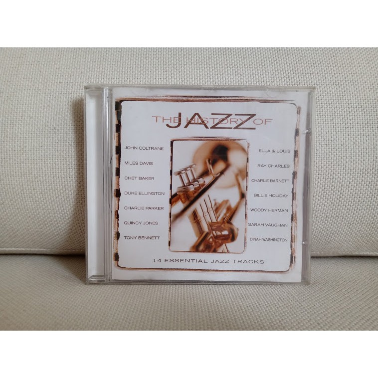 Cd The History Of Jazz 14 Essential Jazz Tracks Excelente Original John ...
