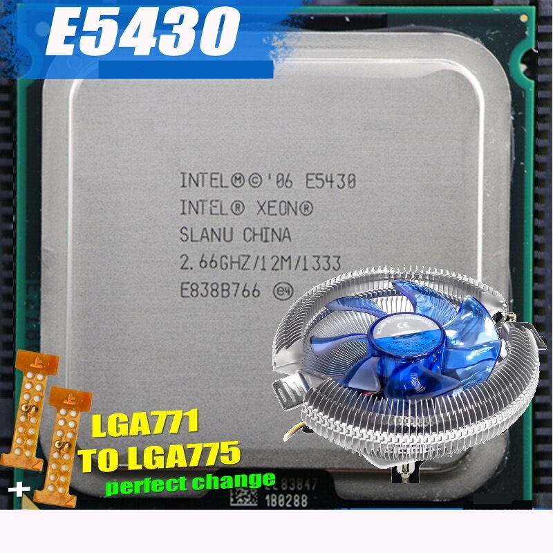 Processador Intel Xeon E5430 Soq 775 Adaptado + Cooler Box | Shopee Brasil