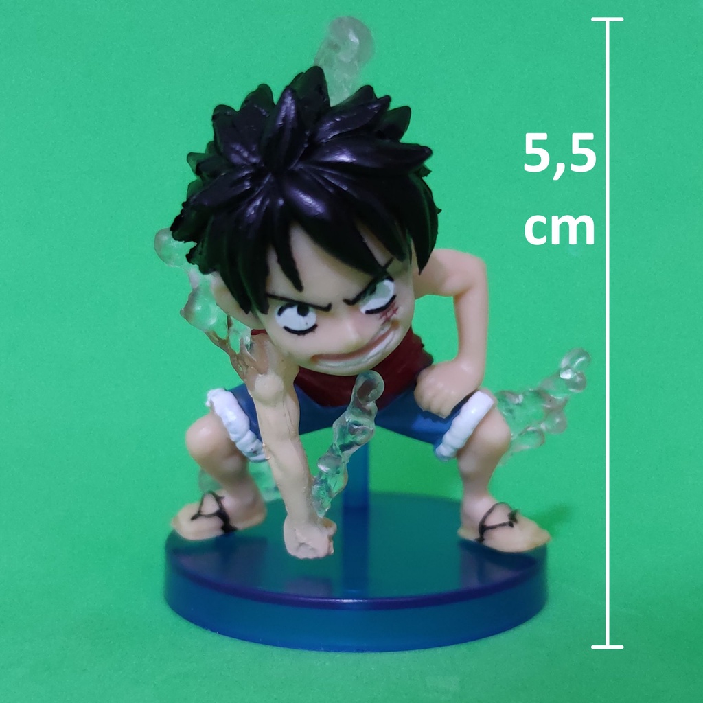 Figure Anime One Piece - Personagem Luffy PVC FG1036 Boneco Miniatura ...