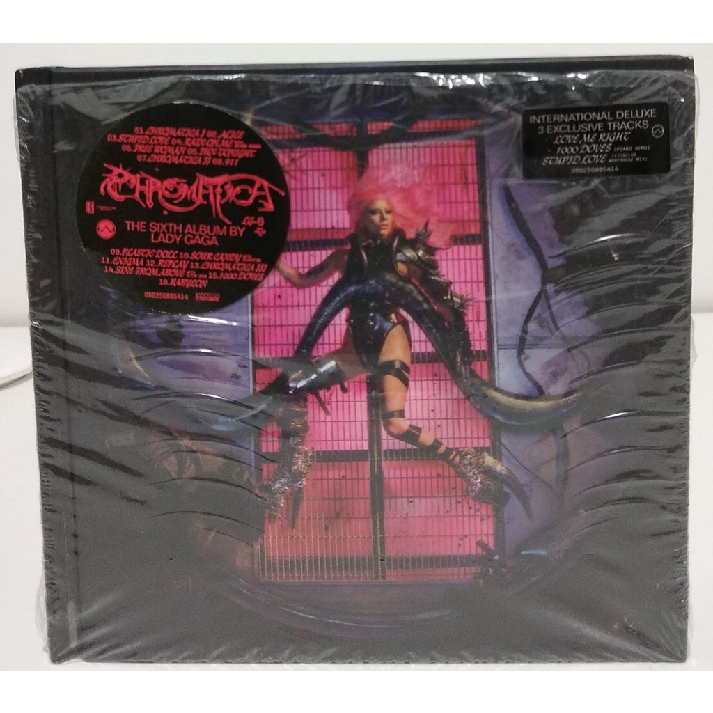 CD: Lady Gaga - Chromatica - Deluxe LIMITED (HARDCOVER BOOK) | Shopee ...