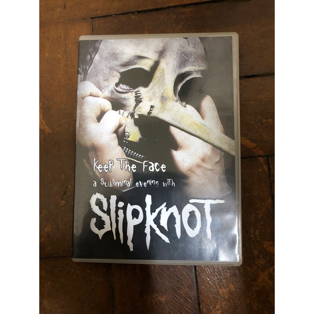 DVD Slipknot Keep Face | Shopee Brasil