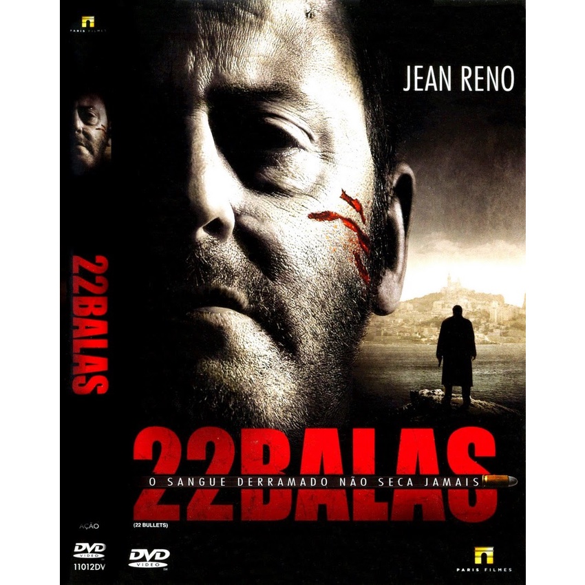 DVD Filme: 22 Balas (2010) Dublado e Legendado | Shopee Brasil