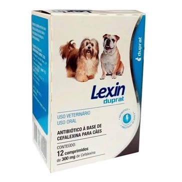 Lexin 300mg Com 12 Comprimidos (cefalexina) Envio Imediato | Shopee Brasil