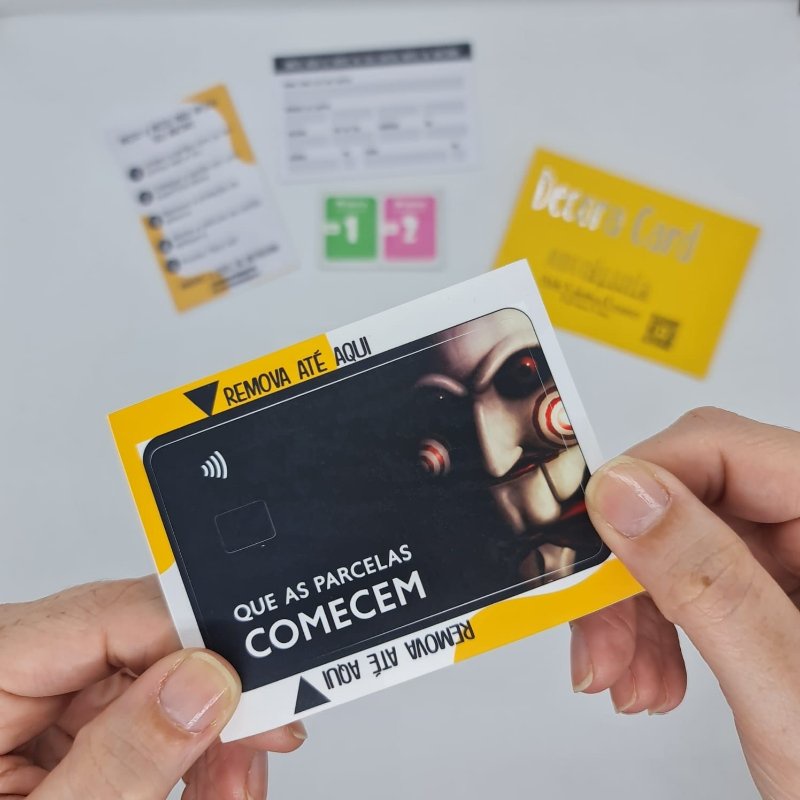 Decora Card Que as Parcelas Comecem | Shopee Brasil