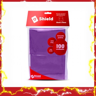 Protetor de Cartas Sleeve Shield Matte 100 un Central Shield Pokémon ...