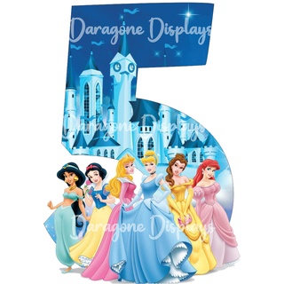 Display Número 5 Princesas Disney | Shopee Brasil