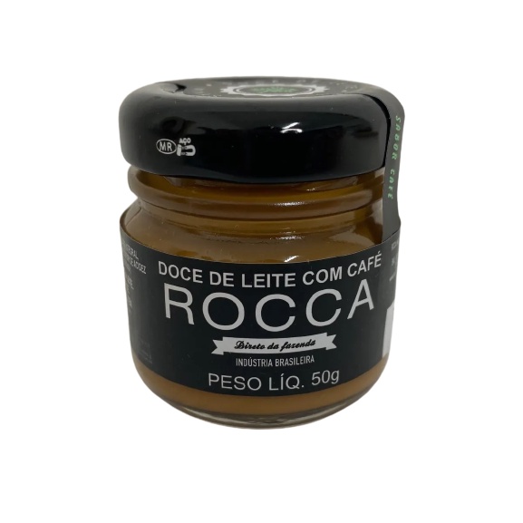1 Rocca Doce De Leite Com Café 50g Mini | Shopee Brasil