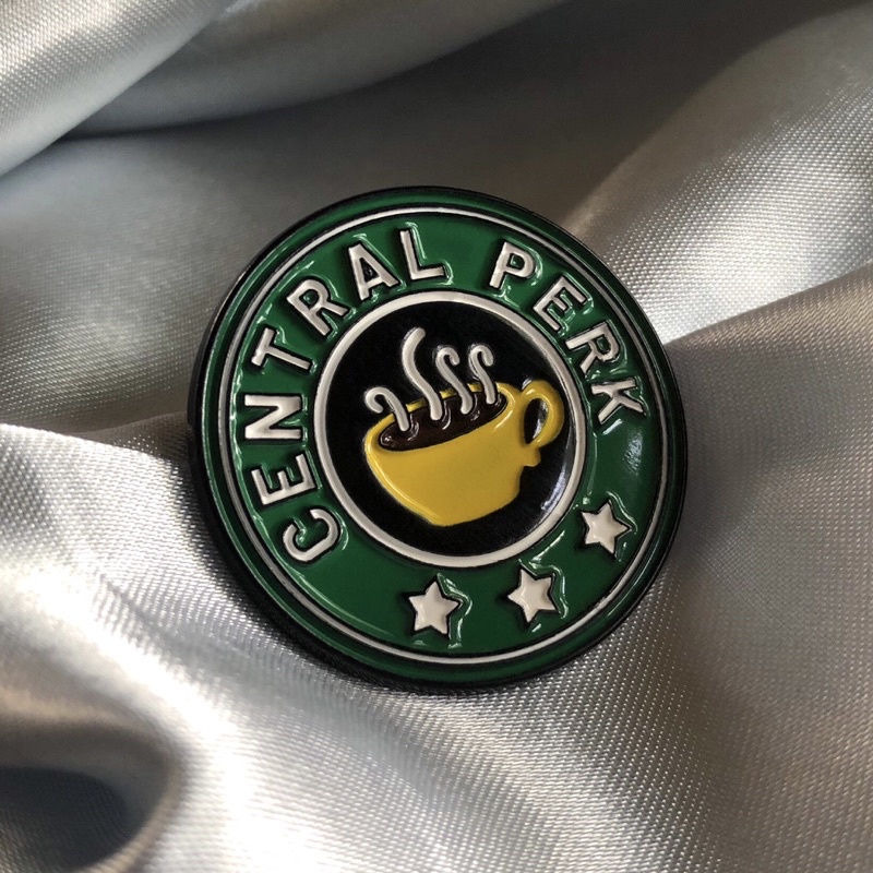 Pin Central Perk - Friends | TV show seriado pins de lapela broche ...