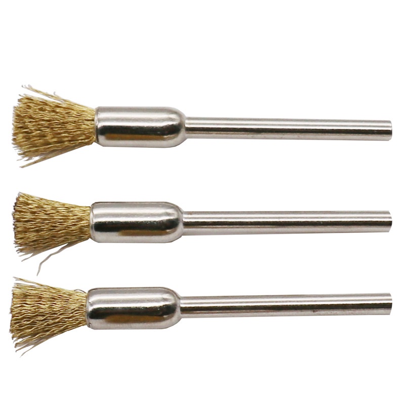 3 Pcs Escovas De Arame De Cobre Escova De Metal Remoção De Ferrugem ...