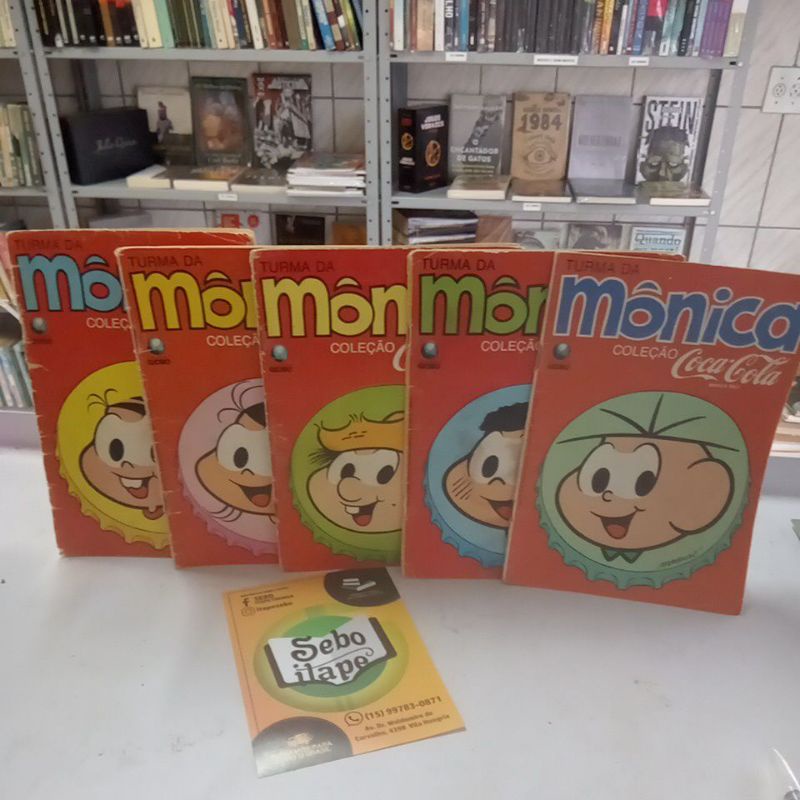 Gibis Turma da Mônica Coleção Coca-Cola | Shopee Brasil