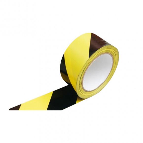 Fita Zebrada sem Cola 5,0 x 100 Metros Plastcor | Shopee Brasil