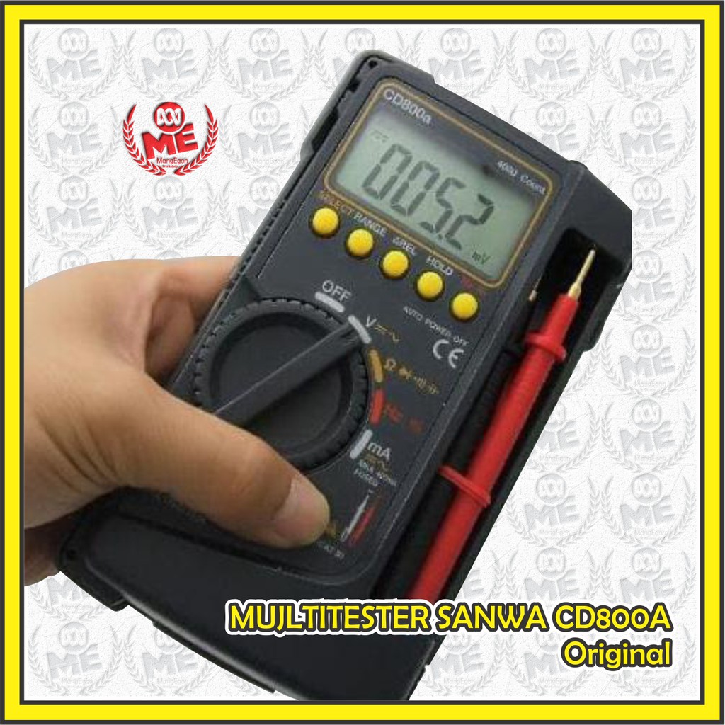 CD800a DIGITAL AVO MULTITESTER SANWA | Shopee Brasil