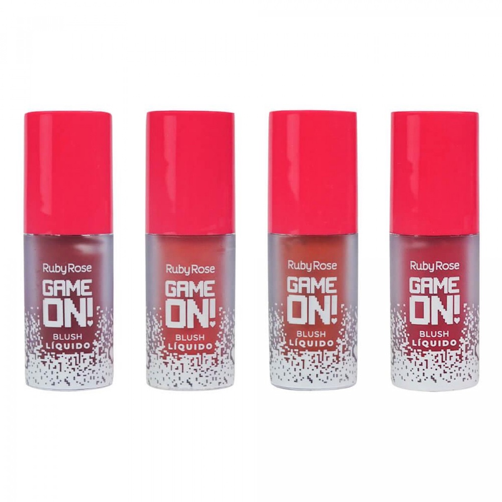 Blush Líquido Game On - Ruby Rose | Shopee Brasil