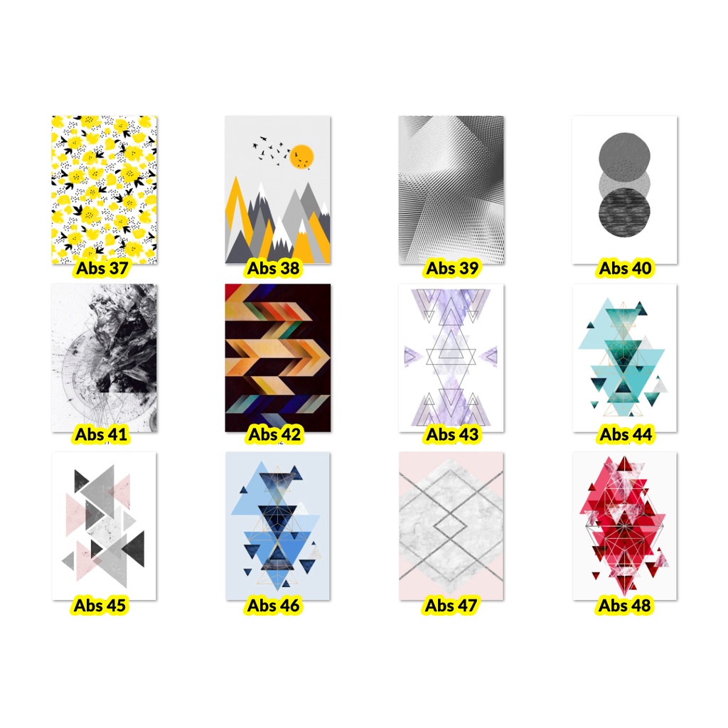 Placa Decorativa Abstrato Geométrico Listas Mdf 20x29cm | Shopee Brasil