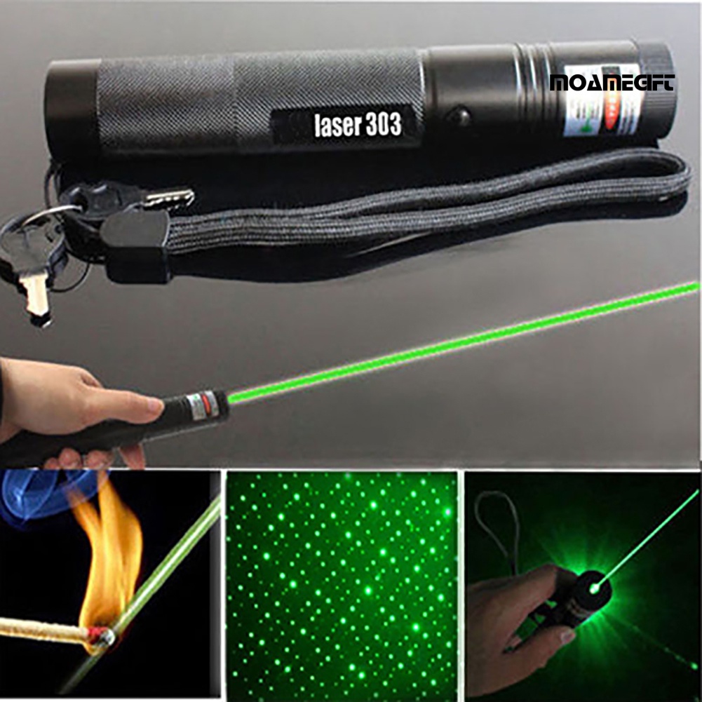 MOAME Starry Head 303 Green Adjustable Focus 532nm Lazer Beam Laser ...