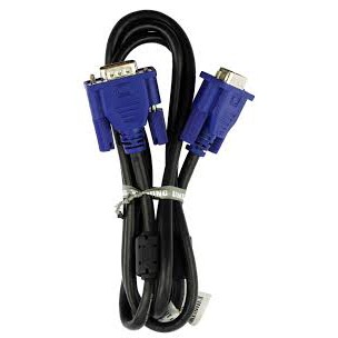 1.5m Cabo Monitor VGA / SVGA / RGB, LCD ou CRT com Filtro de Ferrite ...