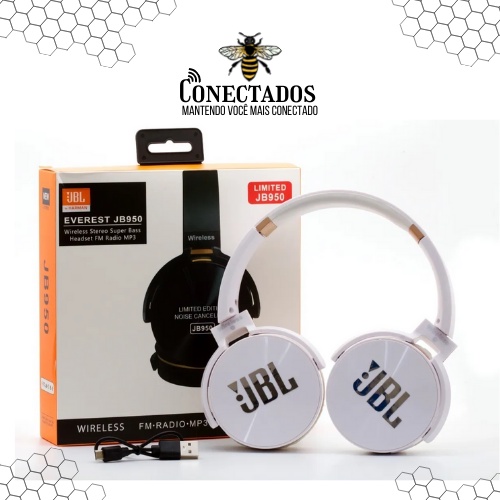 Fone de ouvido via Bluetooth JBL | Shopee Brasil