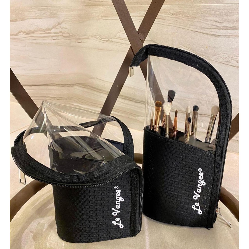 Estojo Porta Pincel PVC - LE VANGEE | Shopee Brasil