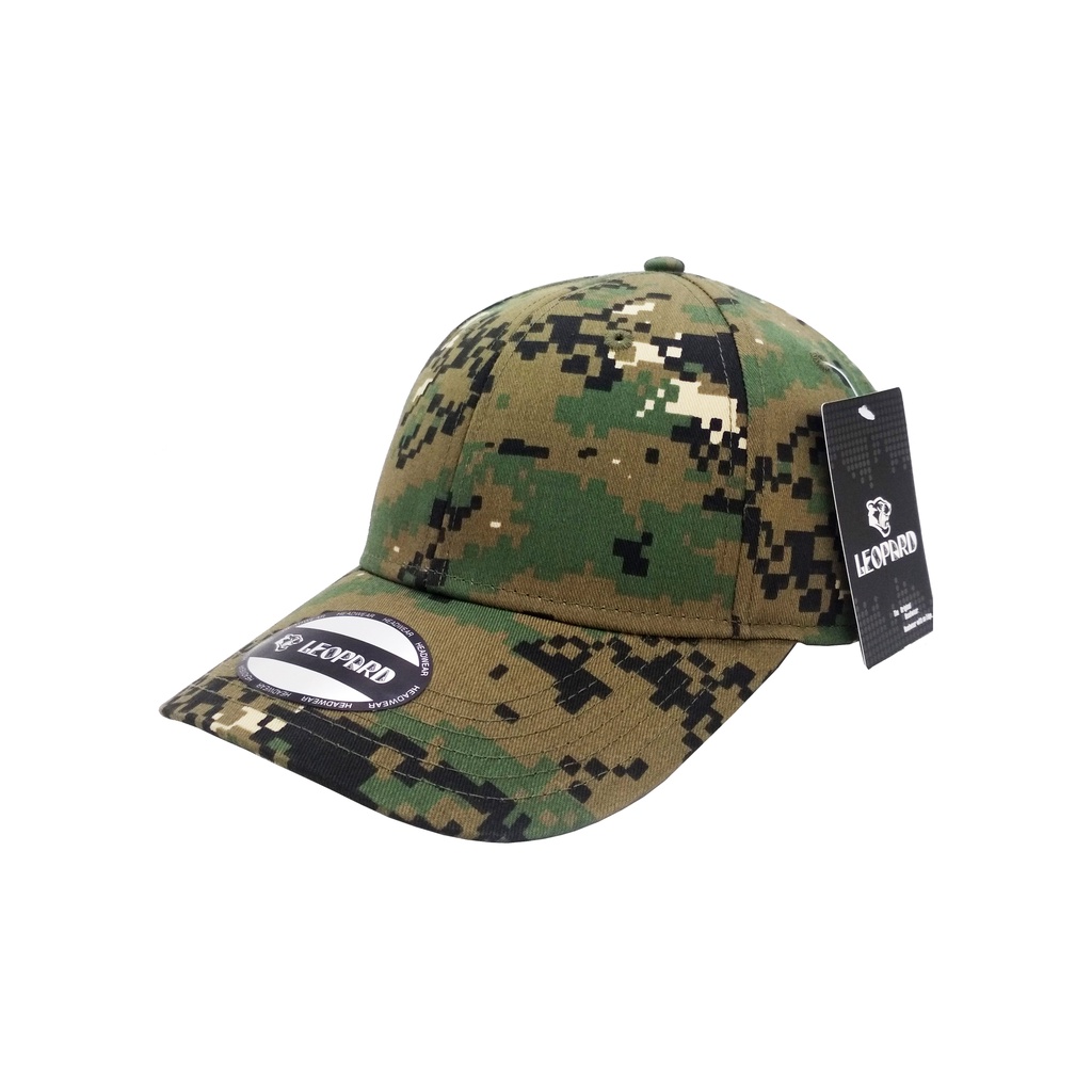Boné Aba Curva Pixel Militar Airsoft Leopard Original | Shopee Brasil
