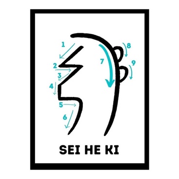 Quadro Vidro Símbolo Reiki Como Fazer Traçado Sei He Ki | Shopee Brasil