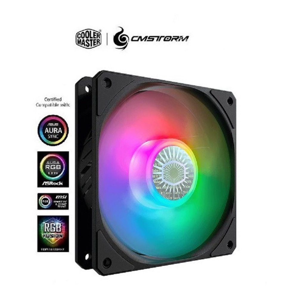 Fan Pc 140mm Sickleflow 140 ARGB 4 Pinos 12v Speed até 1400rpm para ...
