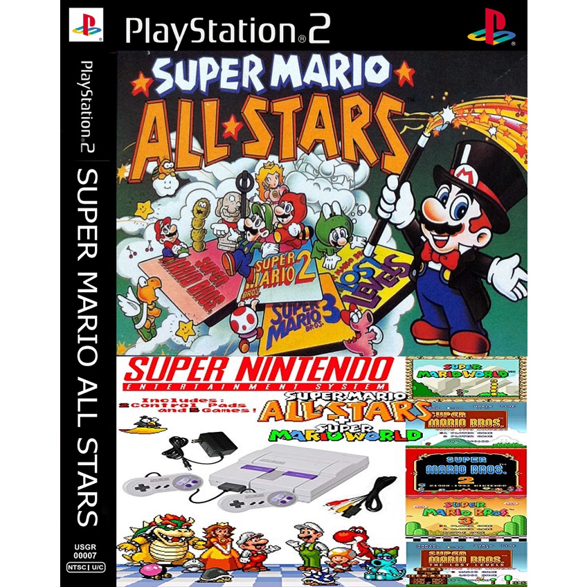 Super Mario All Stars Playstation 2 | Shopee Brasil