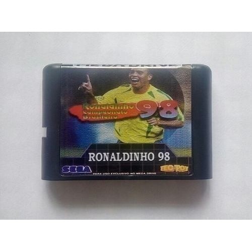 Ronaldinho Campeonato Brasileiro 98 Ronaldo Fenomeno Mega Drive Genesis ...