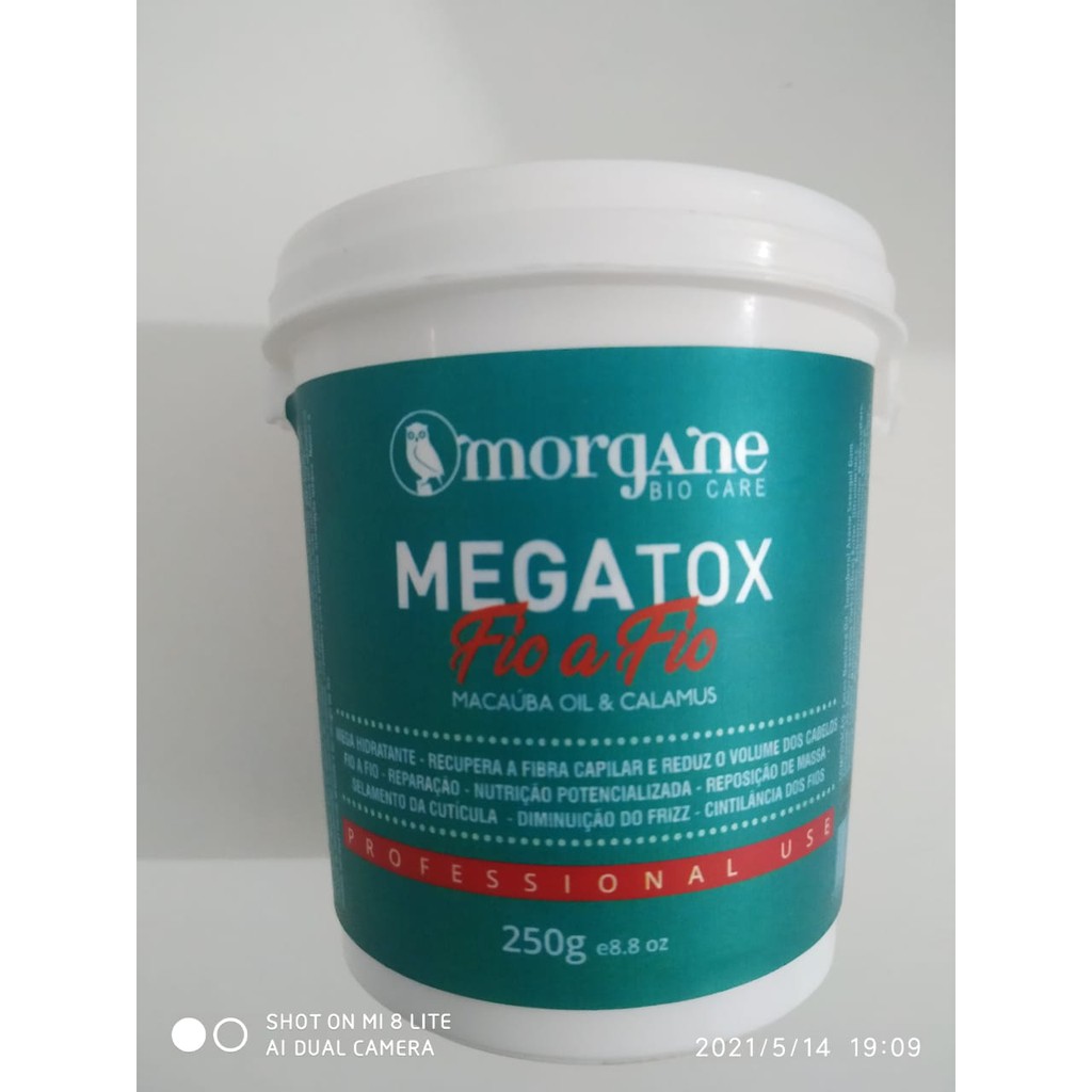 MORGANE MEGATOX REDUTOR DE VOLUME FIO A FIO MORGANE 250g | Shopee Brasil