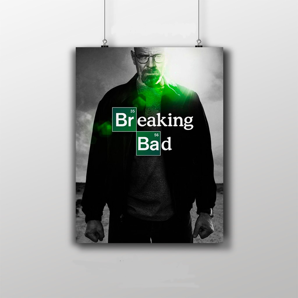 Placa Decorativa Breaking Bad - Poster Wallpaper Arte | Shopee Brasil