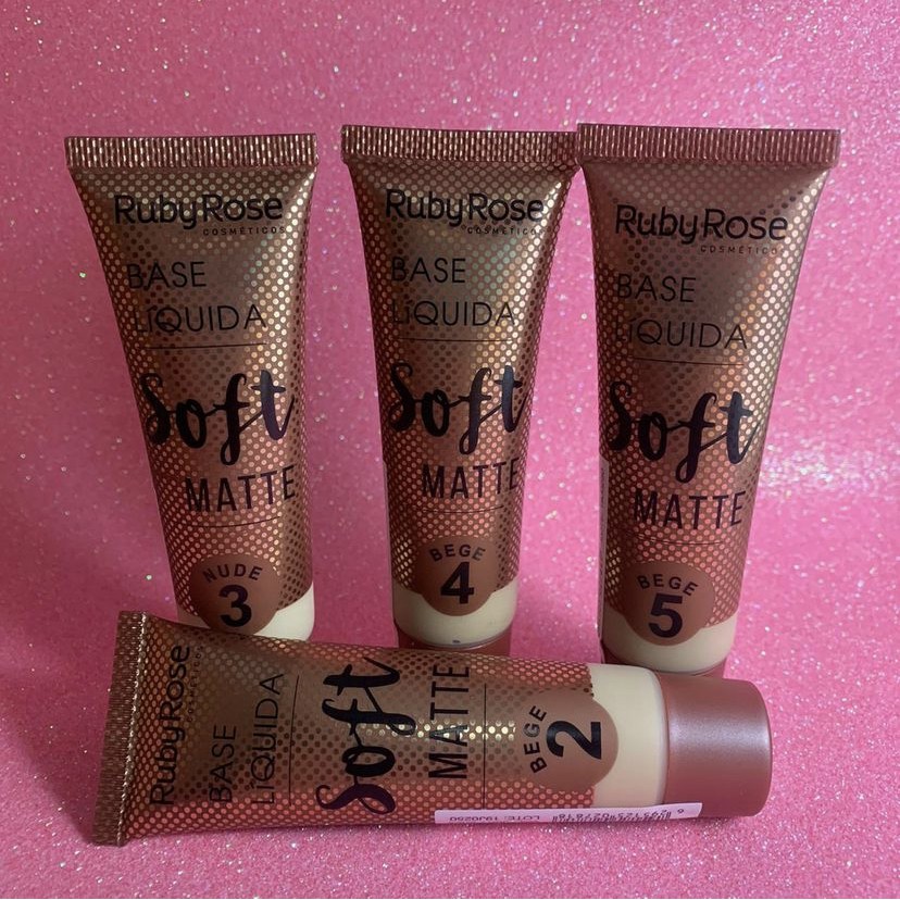 Base Soft Matte Ruby Rose | Shopee Brasil