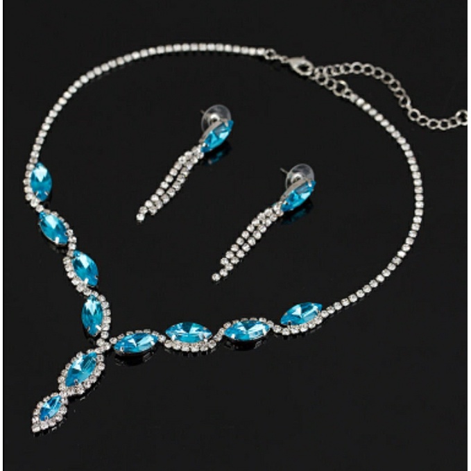 conjunto colar Brincos para festa de casamento formatura com cristais ...
