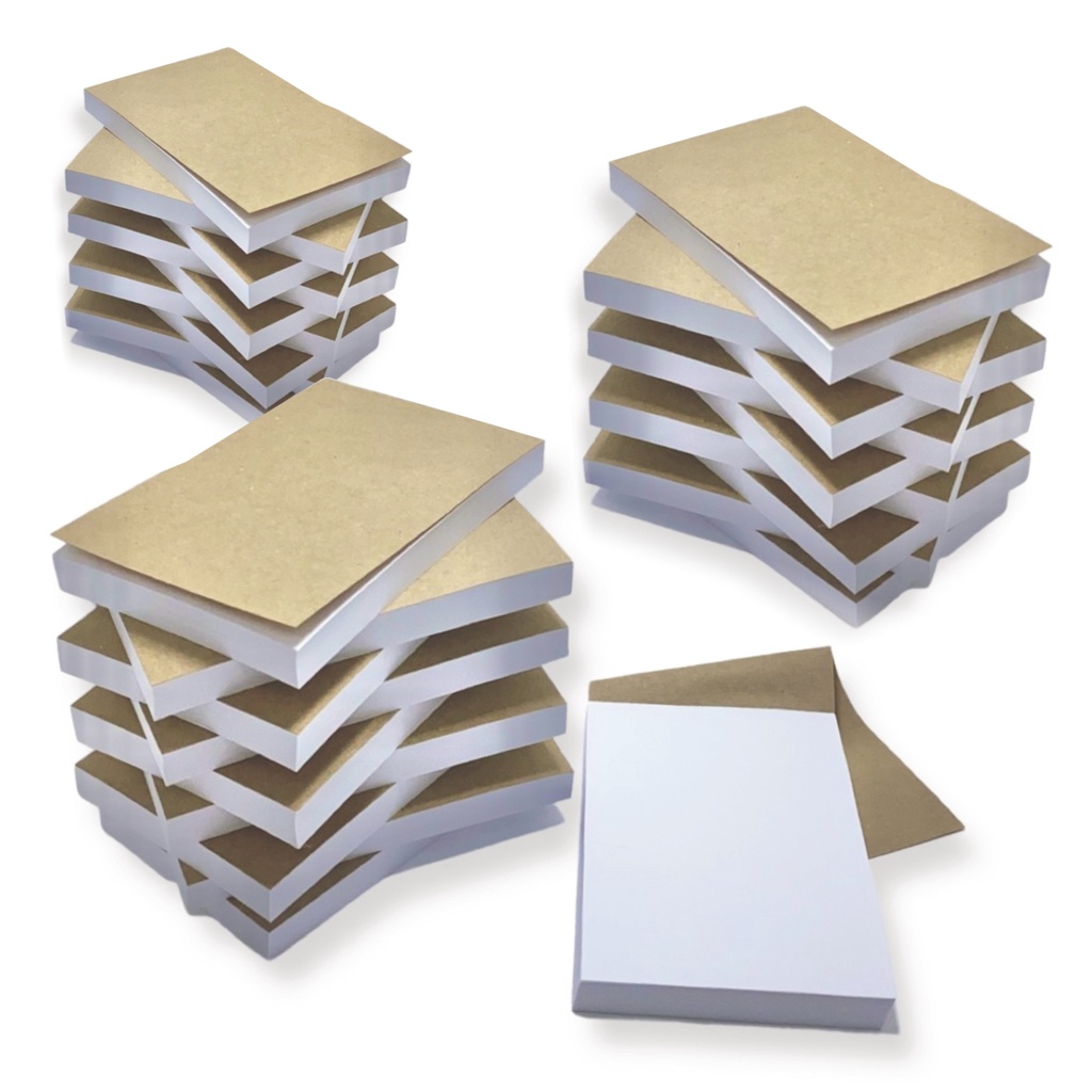 30 Blocos em Branco para Anotações e Rascunho - Faz a Boa!