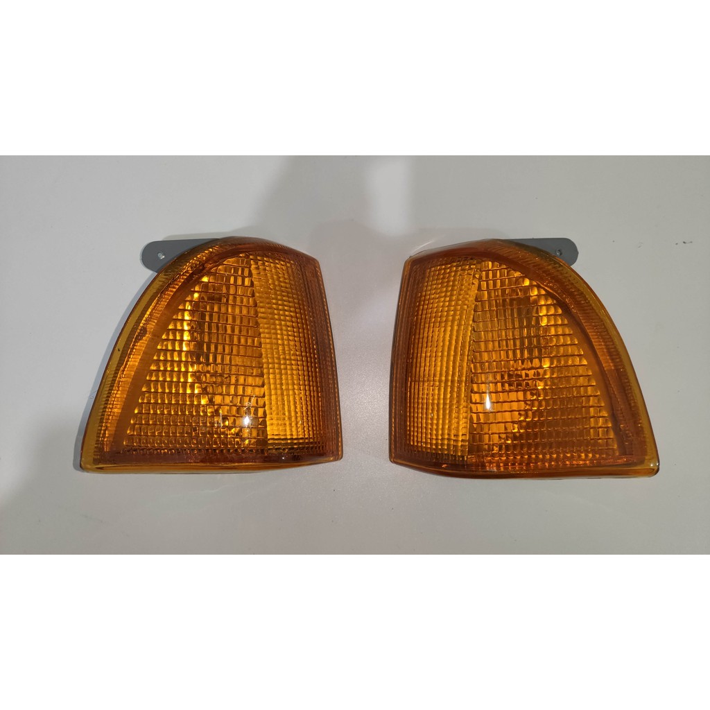 Par lanternas dianteira Ford Del Rey 85 até 91 âmbar (modelo Arteb ...