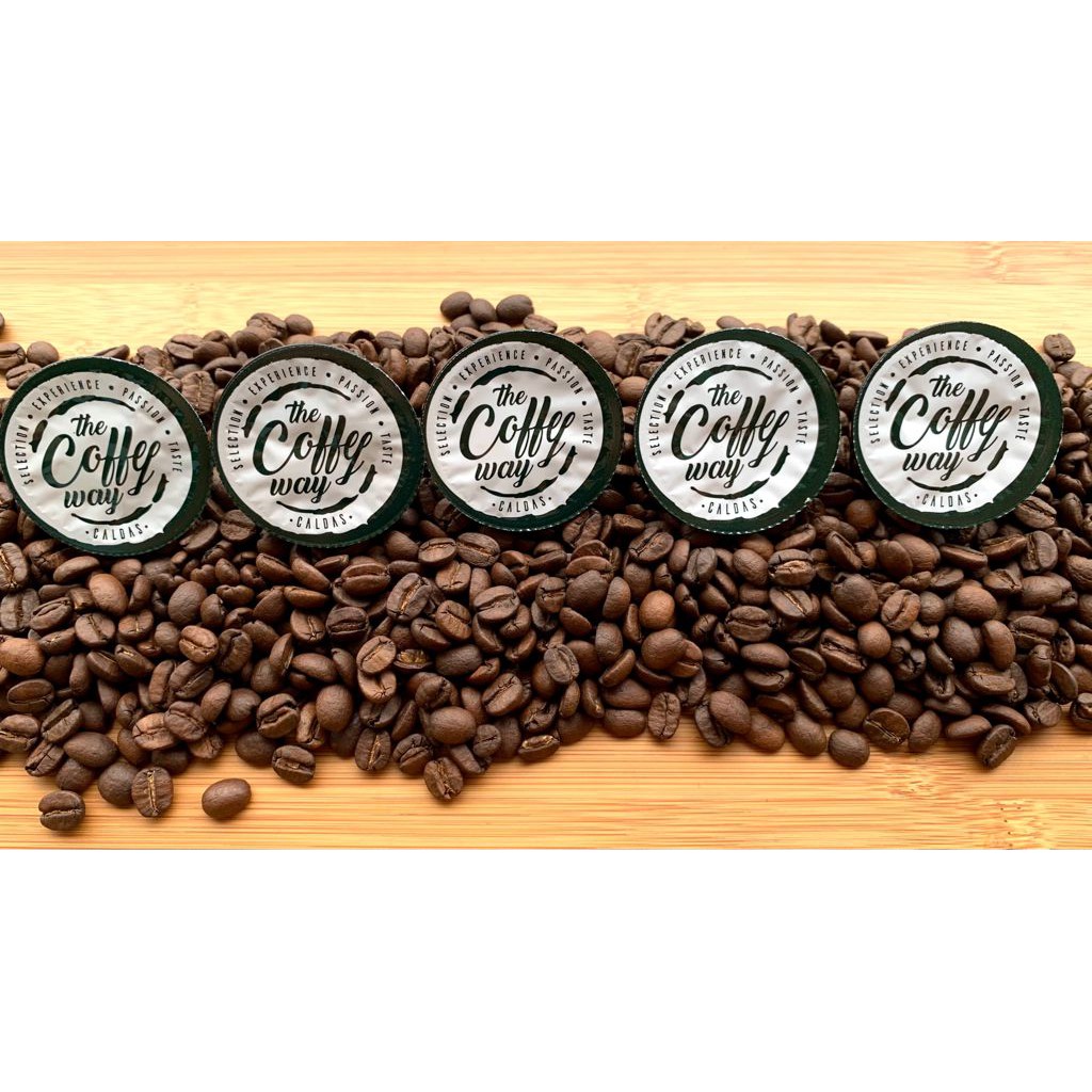 30 cápsulas de café espresso italiano compatíveis com as máquinas Crowd ...