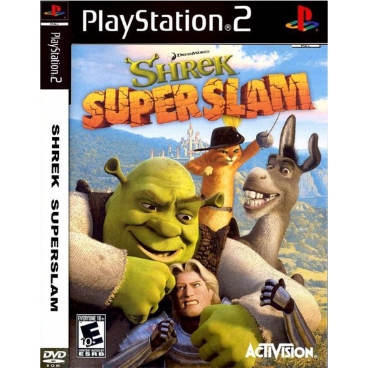 SHREK SUPERSLAM-7,99 CADA Kit 4 JOGOS + 1 DE BRINDE - PS2 JOGO ...