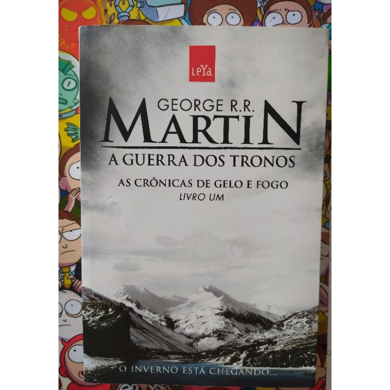 As Crônicas de Gelo e Fogo - Livro 1 | Shopee Brasil