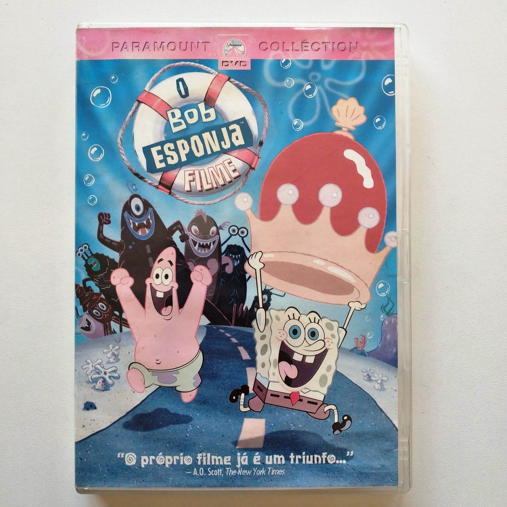 DVD Original Bob Esponja O Filme (Promoção monte seu kit com 10 DVDs e ...