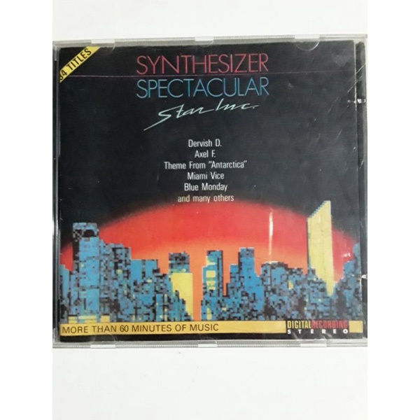 CD SYNTHESIZER SPECTACULAR - STAR INC - VERSÕES ESPETACULARES DE BLUE ...