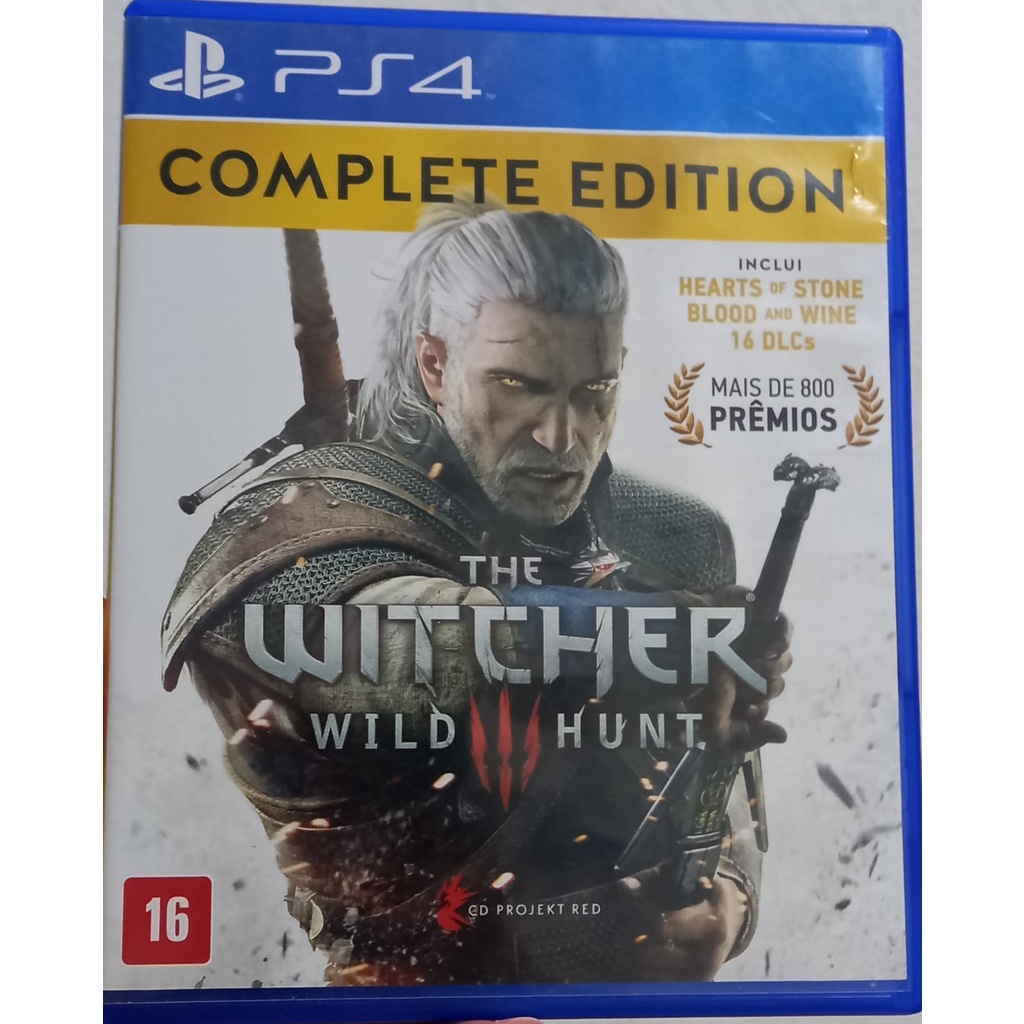 The Witcher 3: Wild Hunt (Edição Completa) - PS4 (Mídia Física ...