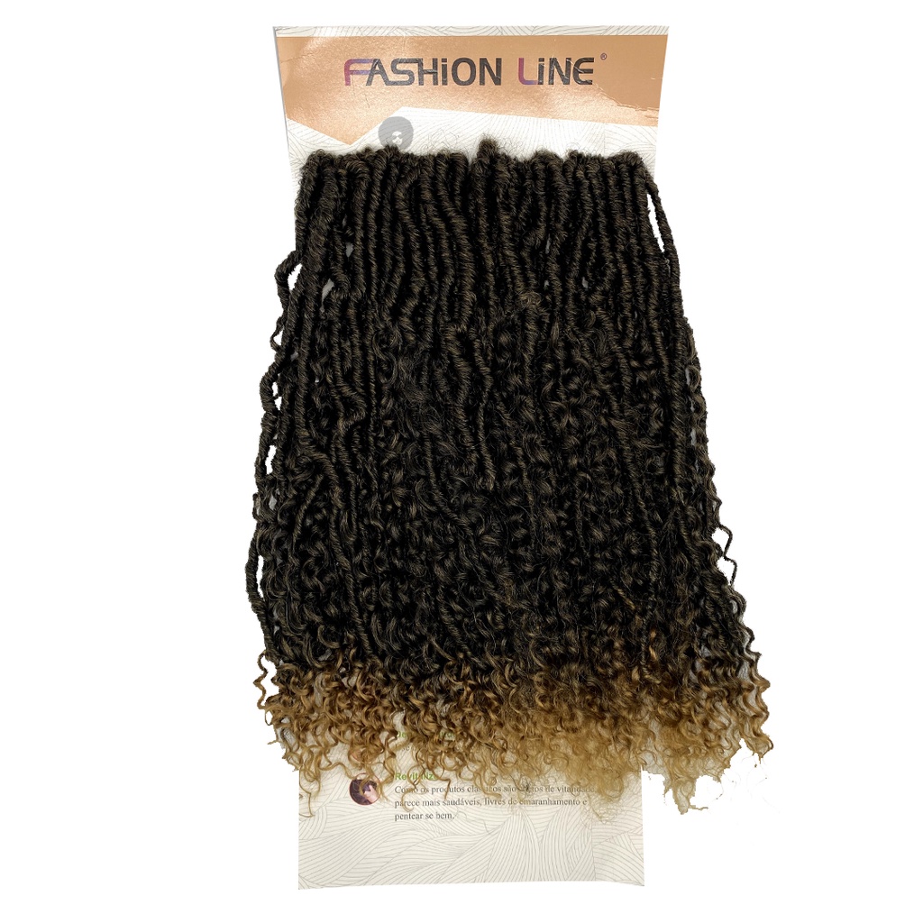 Cabelo Goddess Faux Locs 45cm - Fashion Line Crochet Braids 300g ...