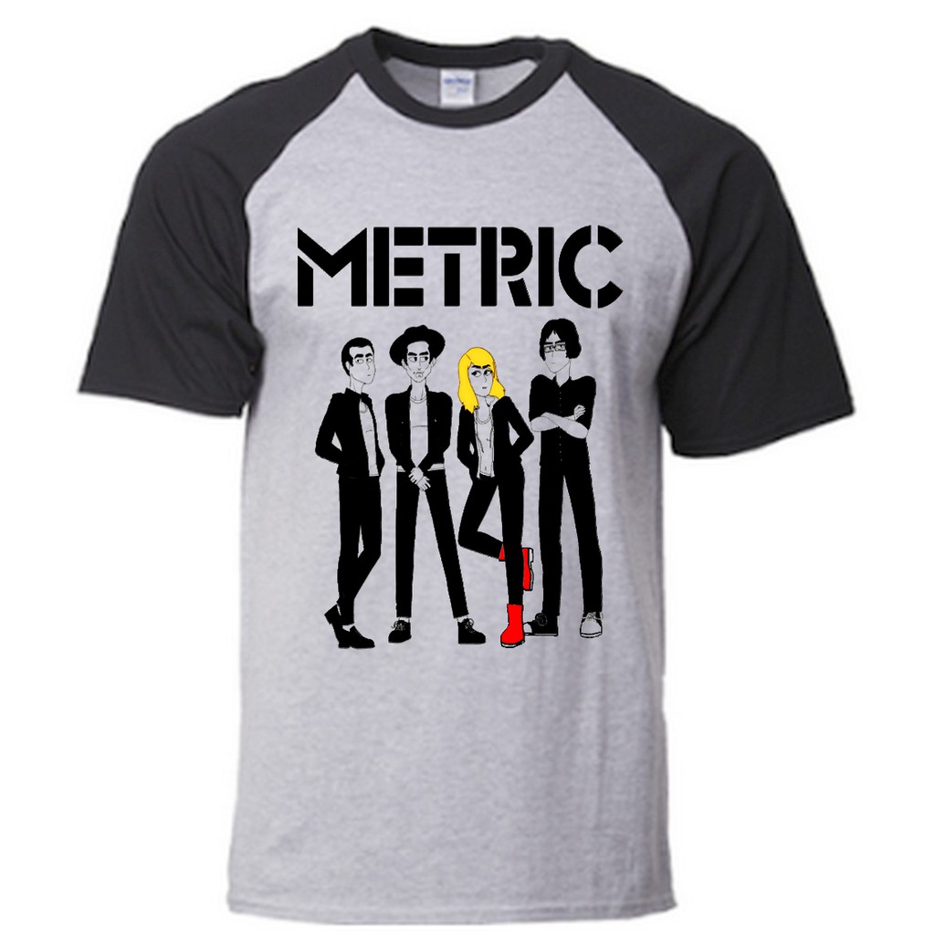Camiseta Banda Metric ( Exclusive ) | Shopee Brasil