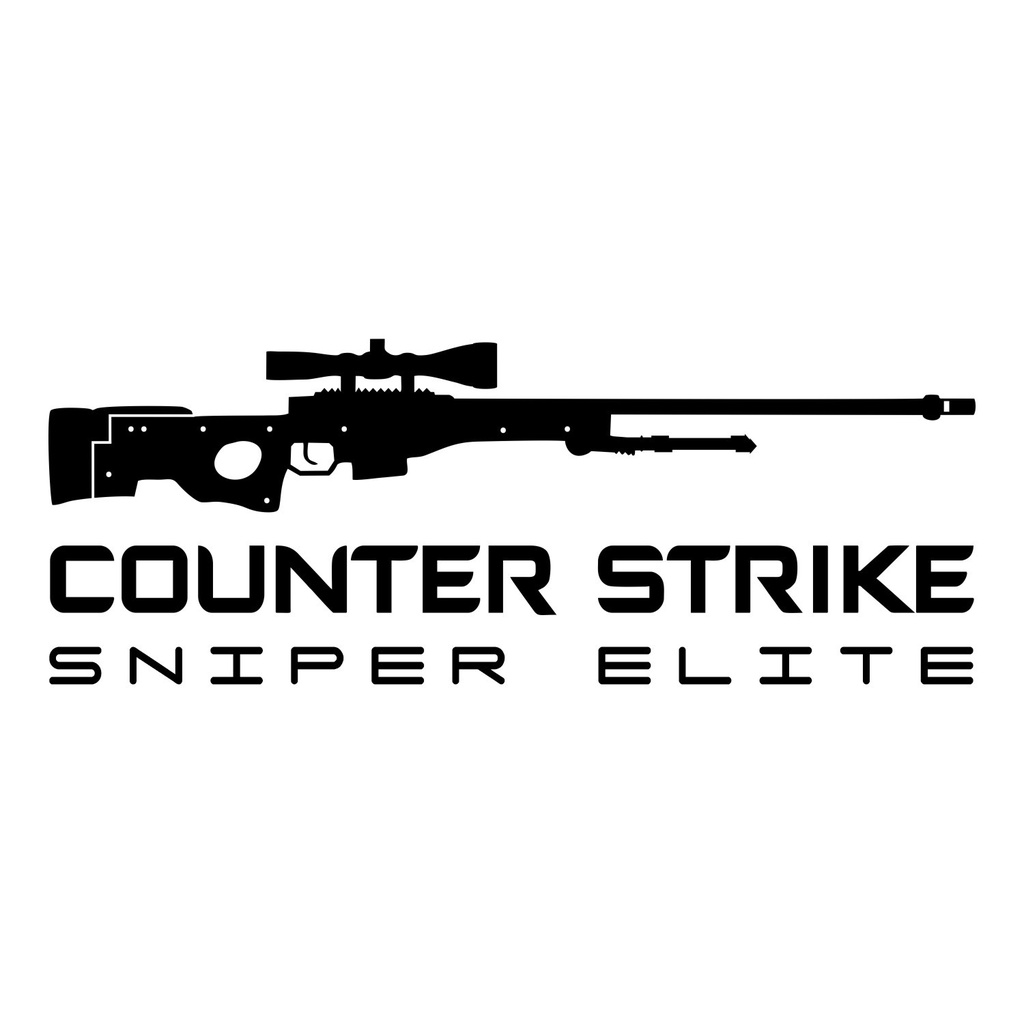 Adesivo Counter Strike - CSGO Sniper Elite | Shopee Brasil