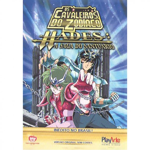 Os Cavaleiros do Zodíaco - A Saga Do Santuário - Vol 3 DVD lacrado | Shopee Brasil