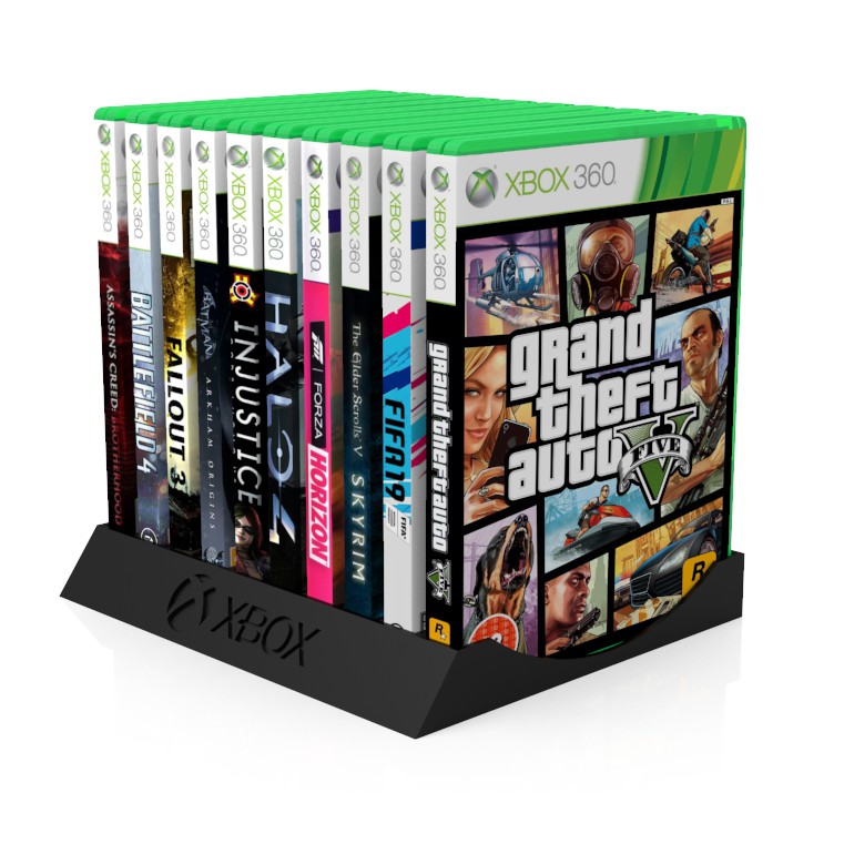 Organizador de Jogos Para Linha XBOX 360, One, One X ou One S, Series X ...