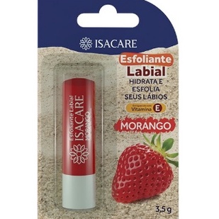 Esfoliante Labial Isacare Scrub Labial Bastão 3,5g | Shopee Brasil
