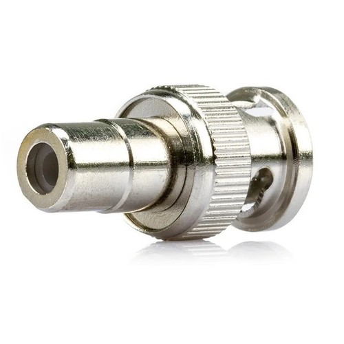 Conector Adaptador Bnc Macho Para Rca Fêmea Cftv | Shopee Brasil
