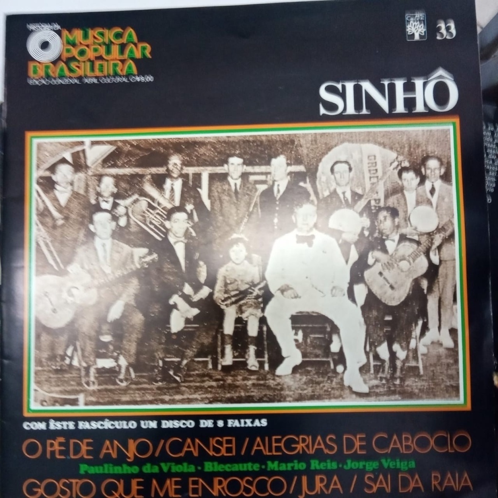 HISTÓRIA DA MÚSICA POUPLAR BRASILEIRA - SINHÔ interprete SINHÔ | Shopee ...