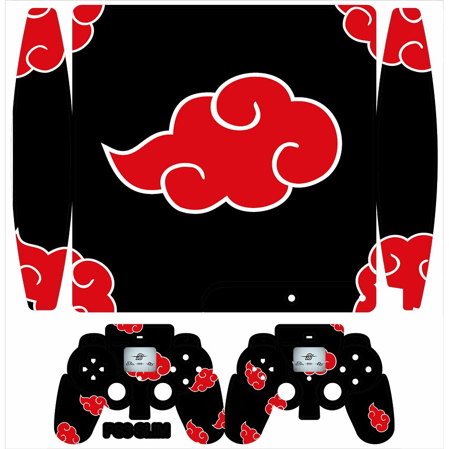 Skin Adesiva PS3 Slim - Akatsuki | Shopee Brasil
