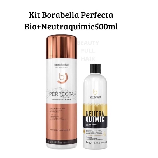 Kit Borabella Perfecta Bio 1L+Neutraquimic500ml | Shopee Brasil