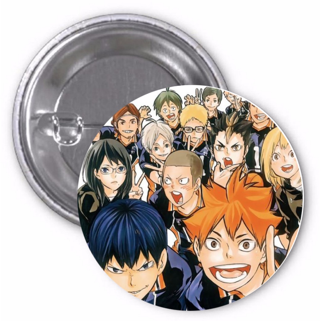 botton Haikyu haikyuu haikyuu!! boton botons butons button broche ...